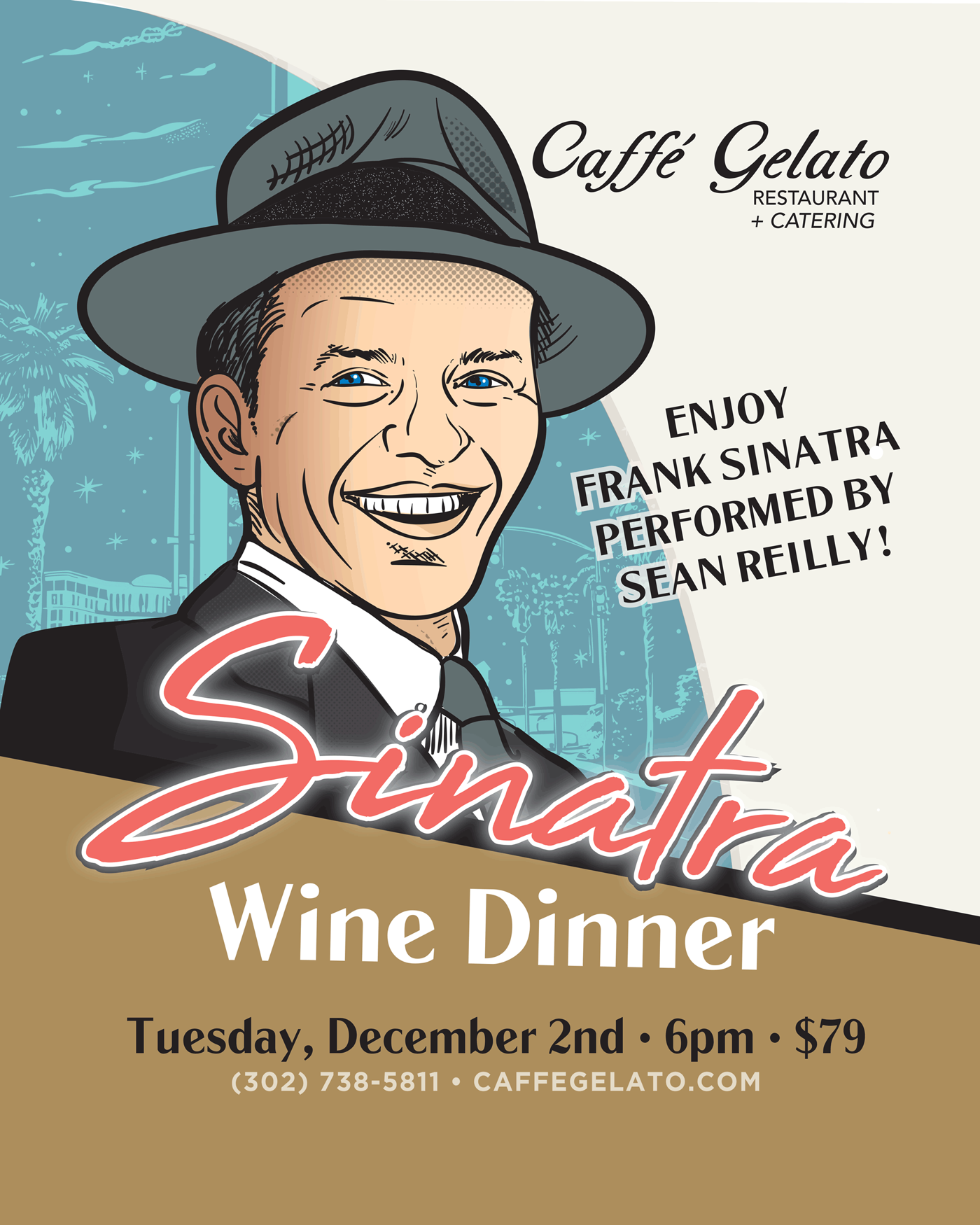 Sinatra Wine Dinner (2025-12-02) | Caffe Gelato | Northern Italian ...