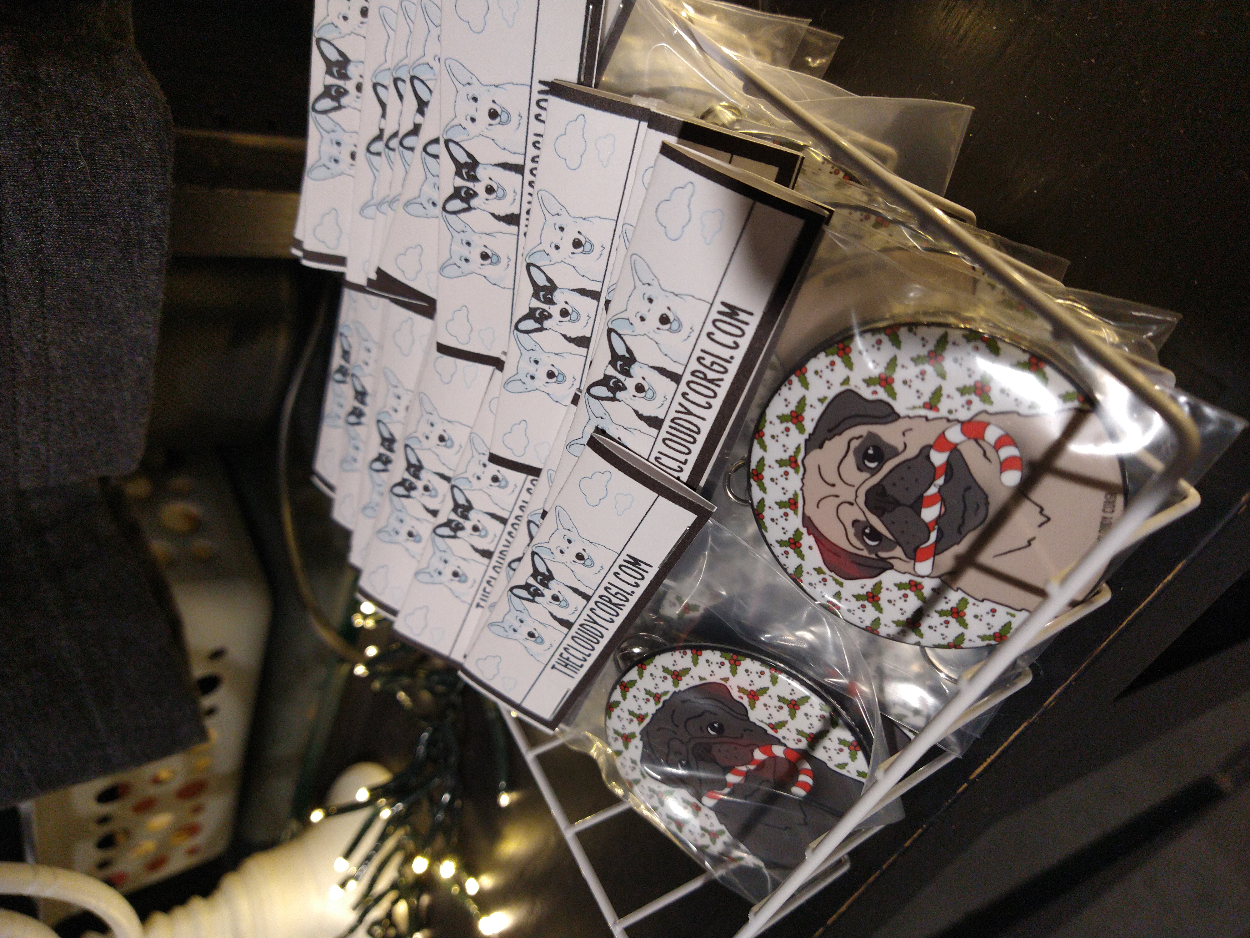 Metal pug ornament | The Parched Pug | Gastropub in Libertyville, IL