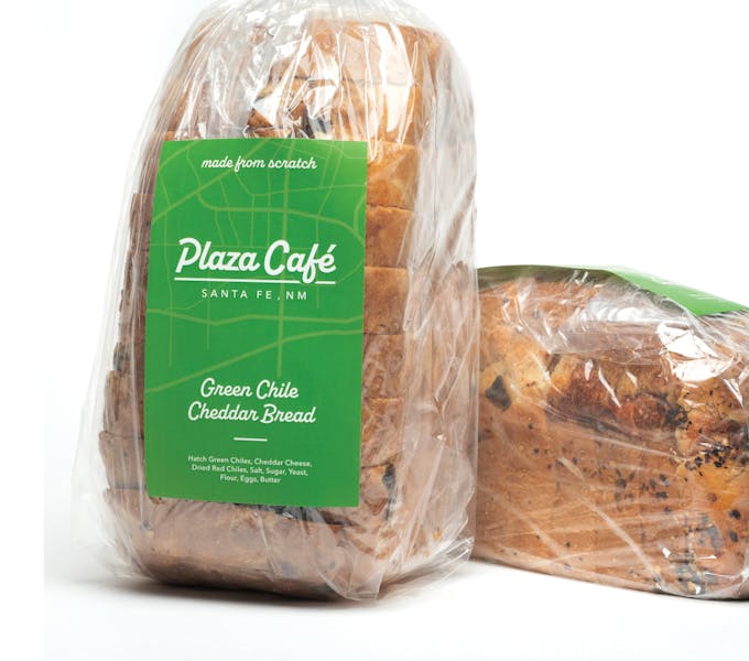 Green Chile Cheddar Bread | Plaza Cafe Downtown | Mexican Cuisine ...