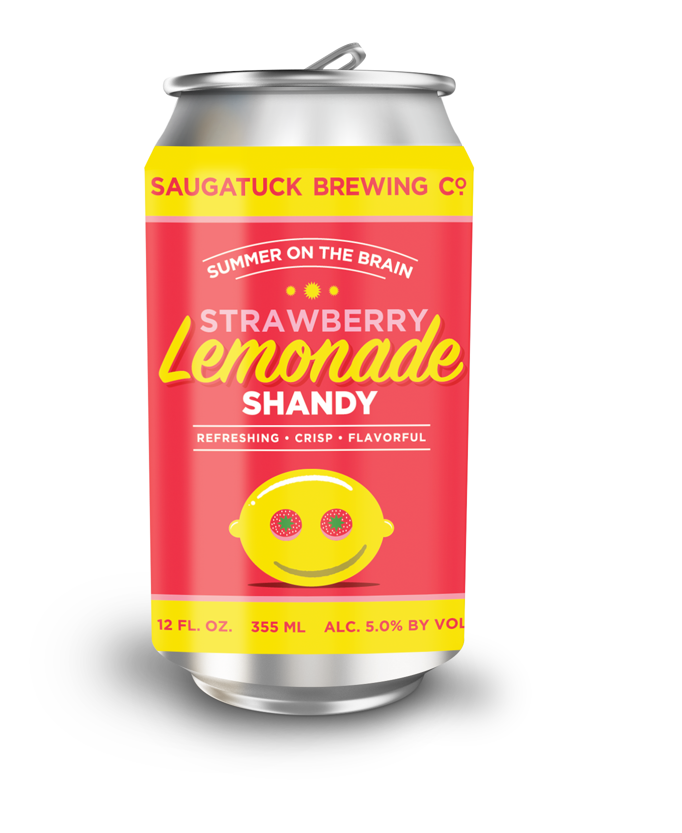 Strawberry Lemonade Shandy | Saugatuck Brewing Company | Brewery in MI