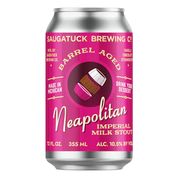 BA Neapolitan Milk Stout | Saugatuck Brewing Company | Brewery in MI