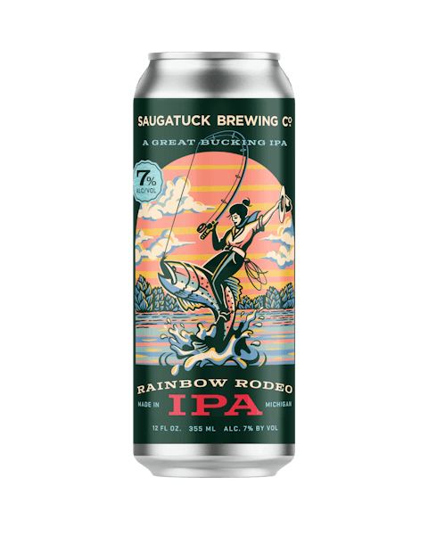 Rainbow Rodeo IPA 19.2 oz | Saugatuck Brewing Company | Brewery in MI