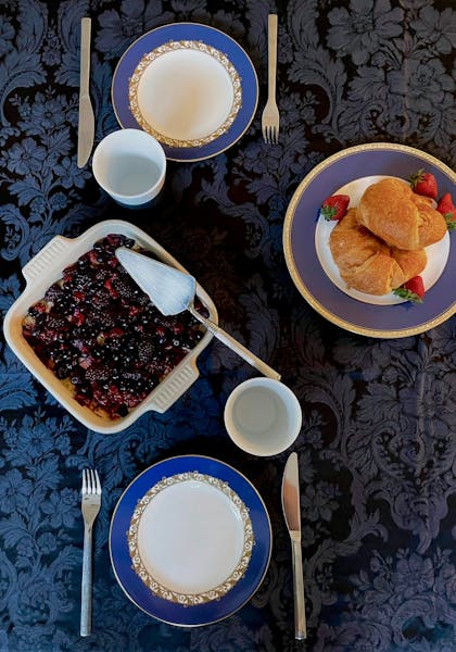 Bongo Room Berry Bramble Breakfast Bread Pudding | The Bongo Room