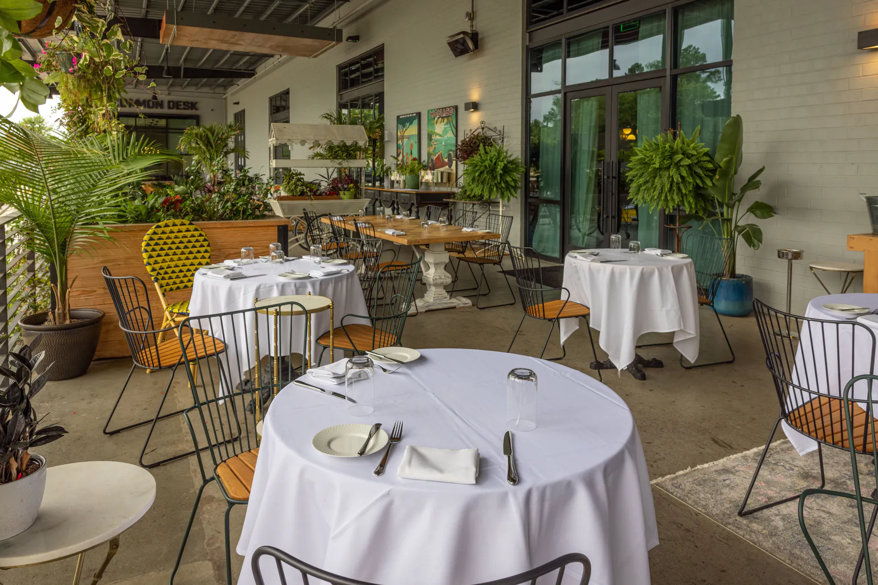 Champagne Terrace | East End Bistrot | French Restaurant in Raleigh, NC