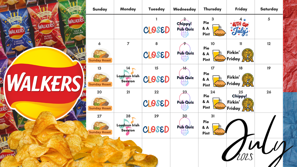 Our Newsletter | Hawk and Griffin | British Pub in Vienna, VA