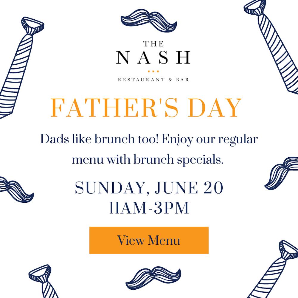 Menus | The Nash in Houston, TX