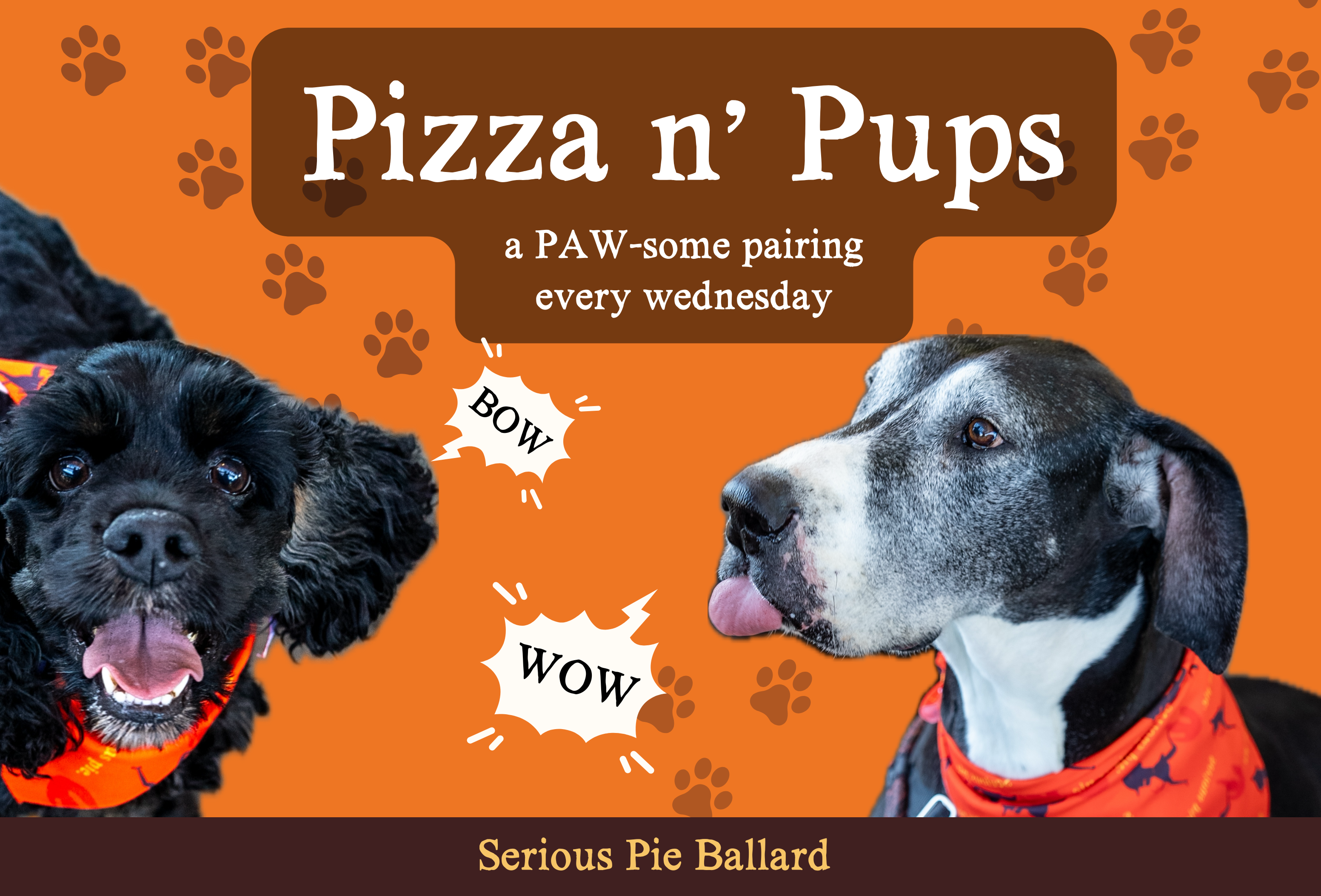Pizza n' Pups Wednesdays | Serious Pie | Pizza Restaurant in Seattle, WA