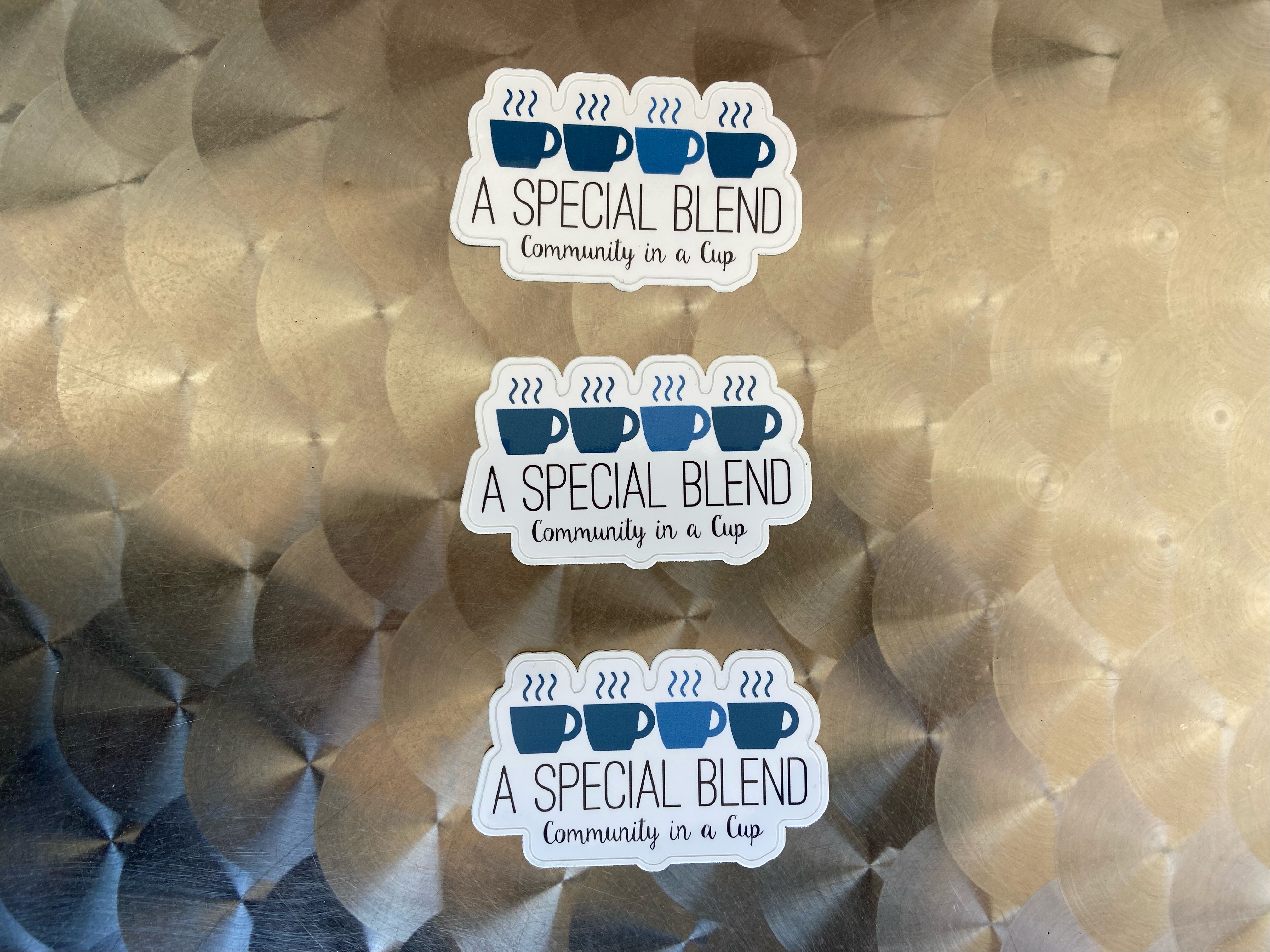 A Special Blend Sticker | A Special Blend | Coffee Shop in Greensboro, NC