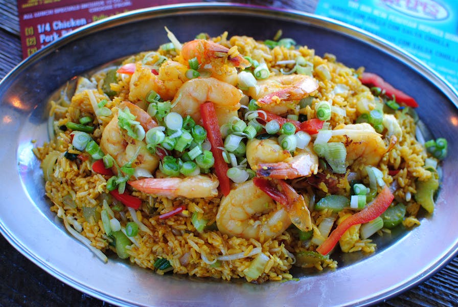 Easy Arroz Chaufa Recipe | Pepes BBQ