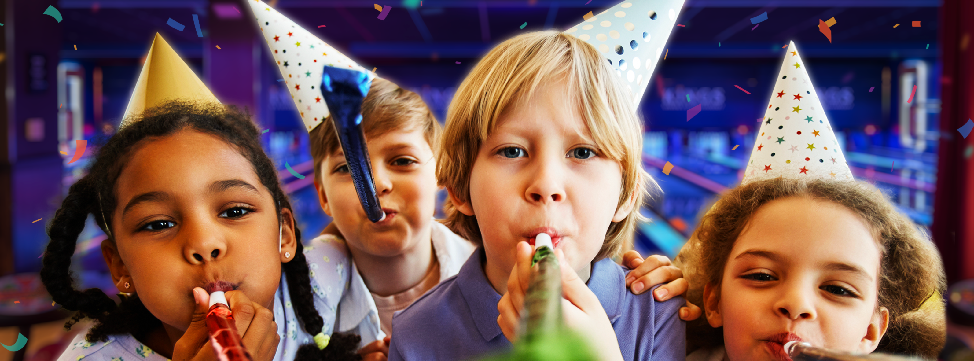 Kids birthday parties at Kings! | Bowling, Food, Games & Fun