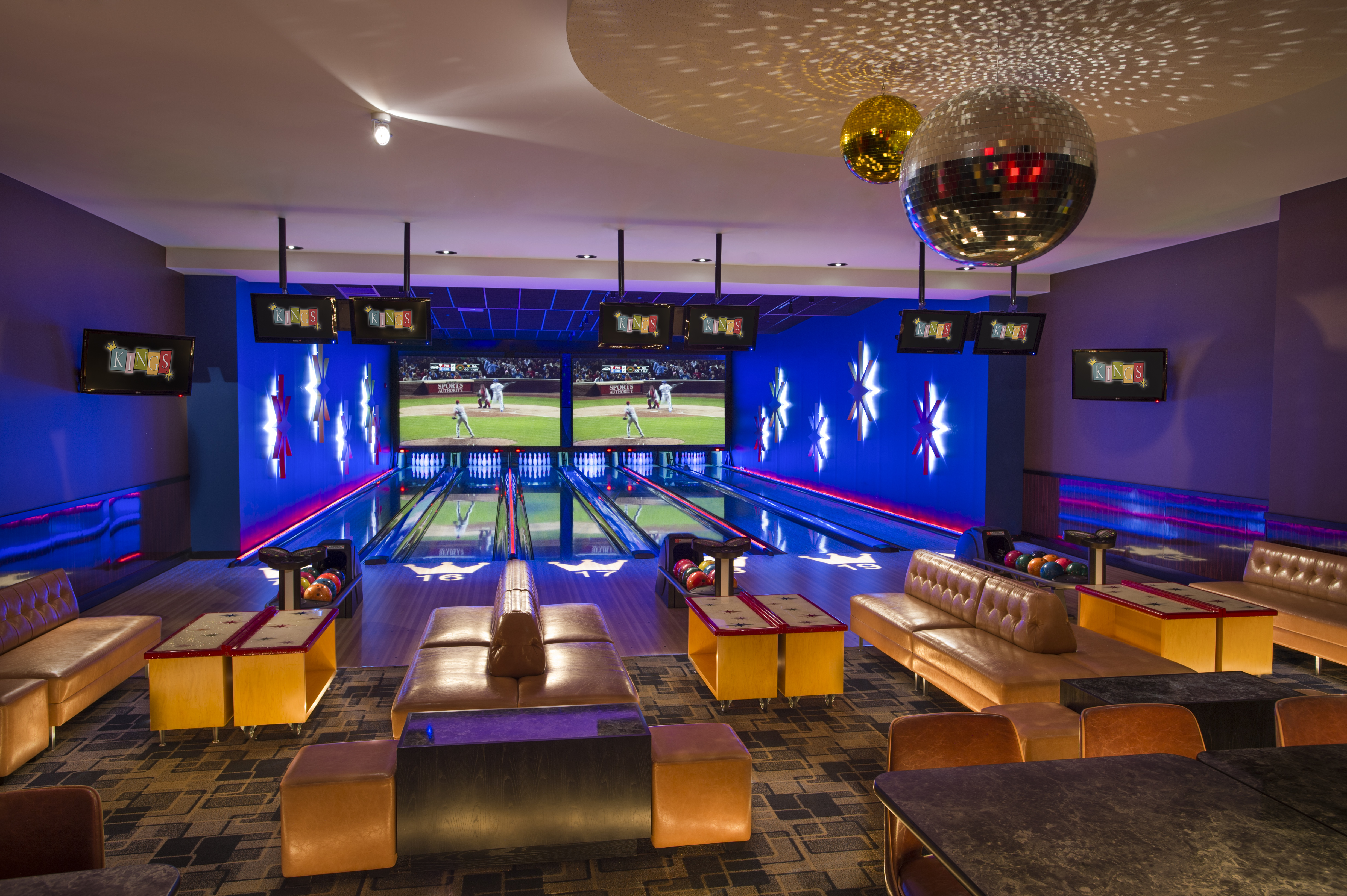 Kings bowling alley store