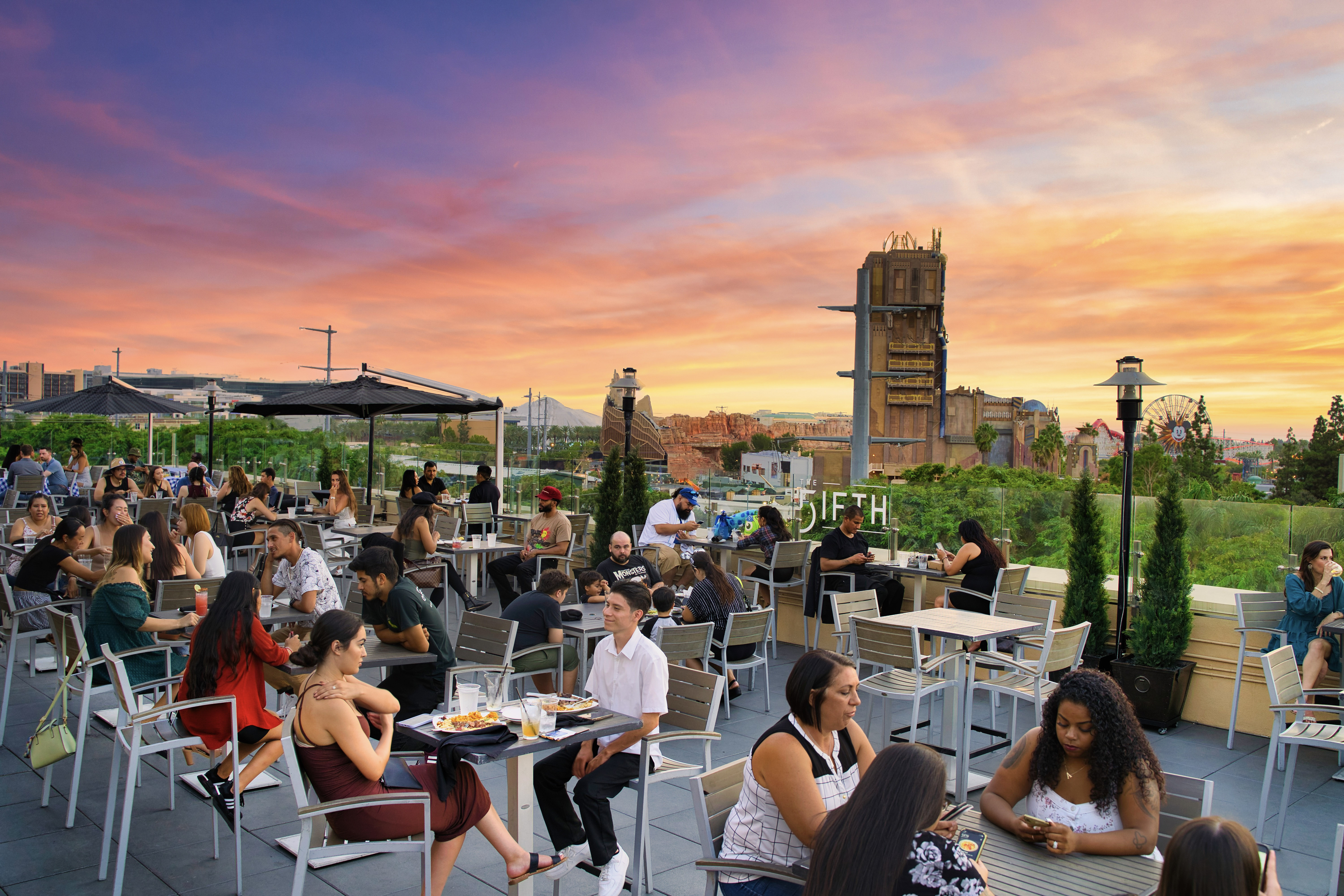 Rooftop Vibes | The FIFTH in Anaheim, CA