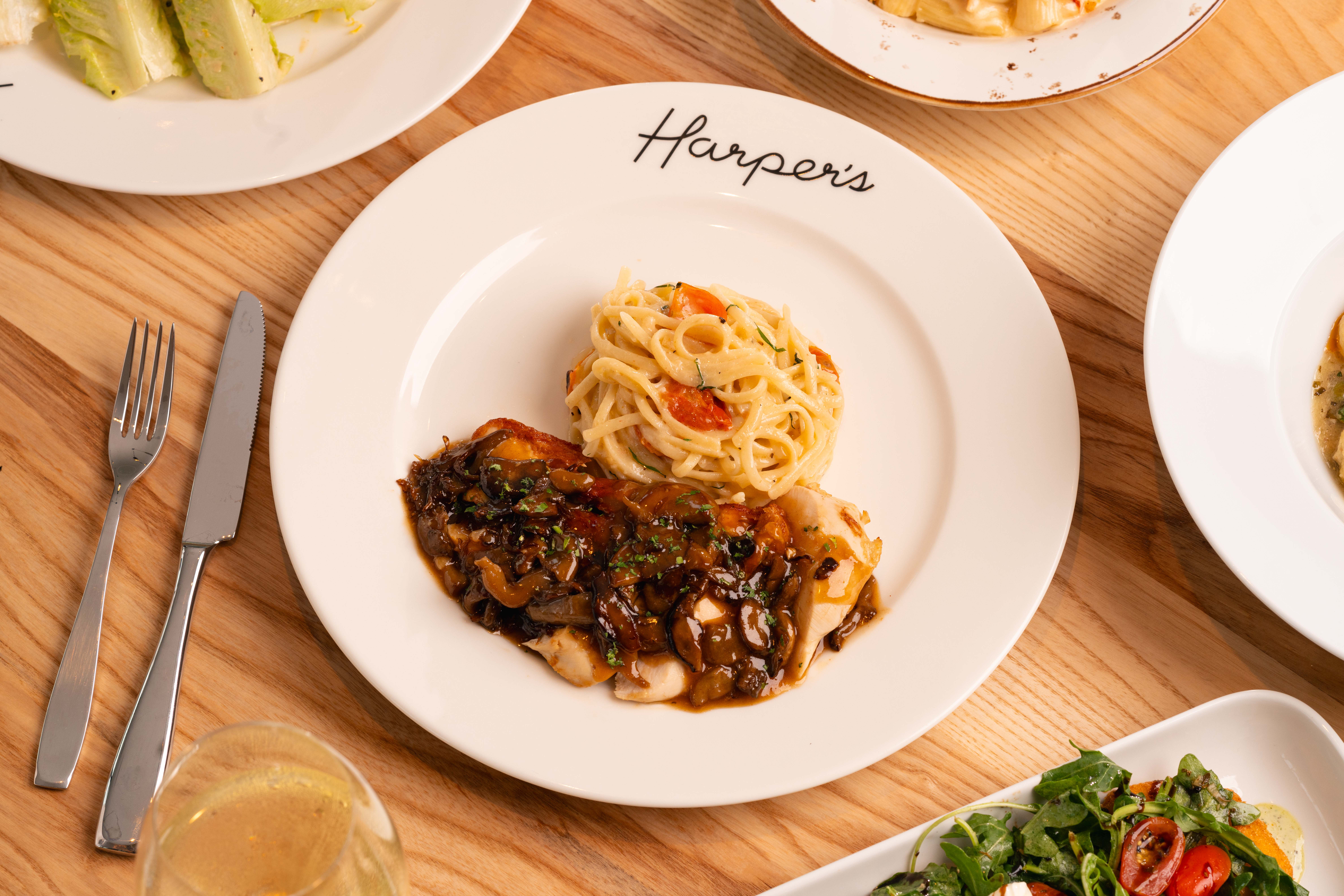 Menu | Harper's in Nashville, TN