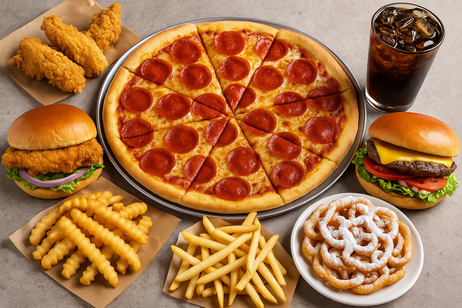 Menus | Power Play, Kansas City, MO