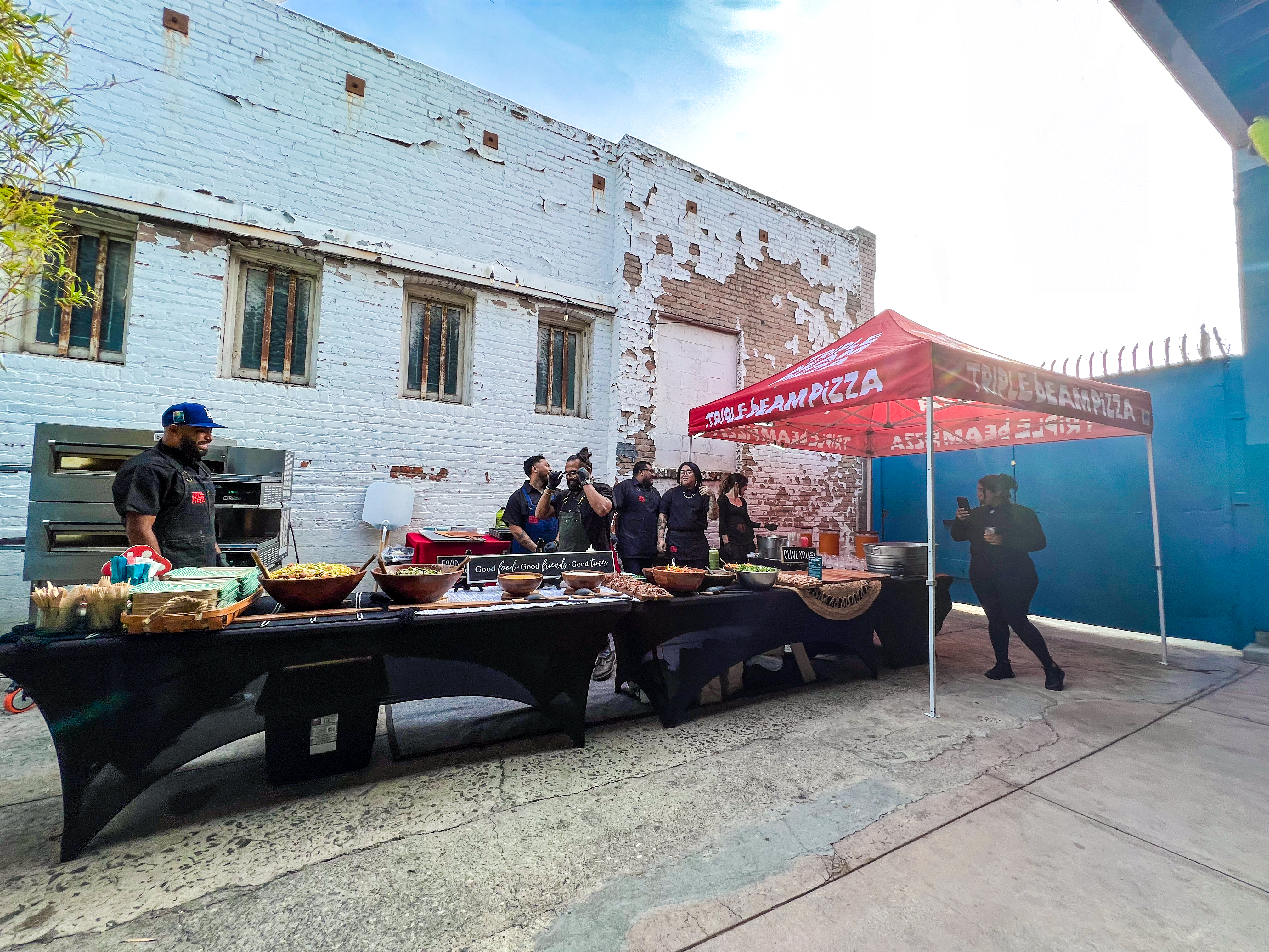 Catering Orders | Triple Beam Pizza in Los Angeles, CA