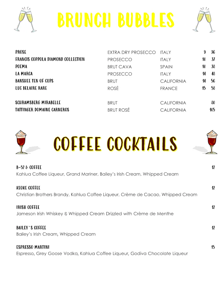 Menus | Chez Zee in Austin, TX