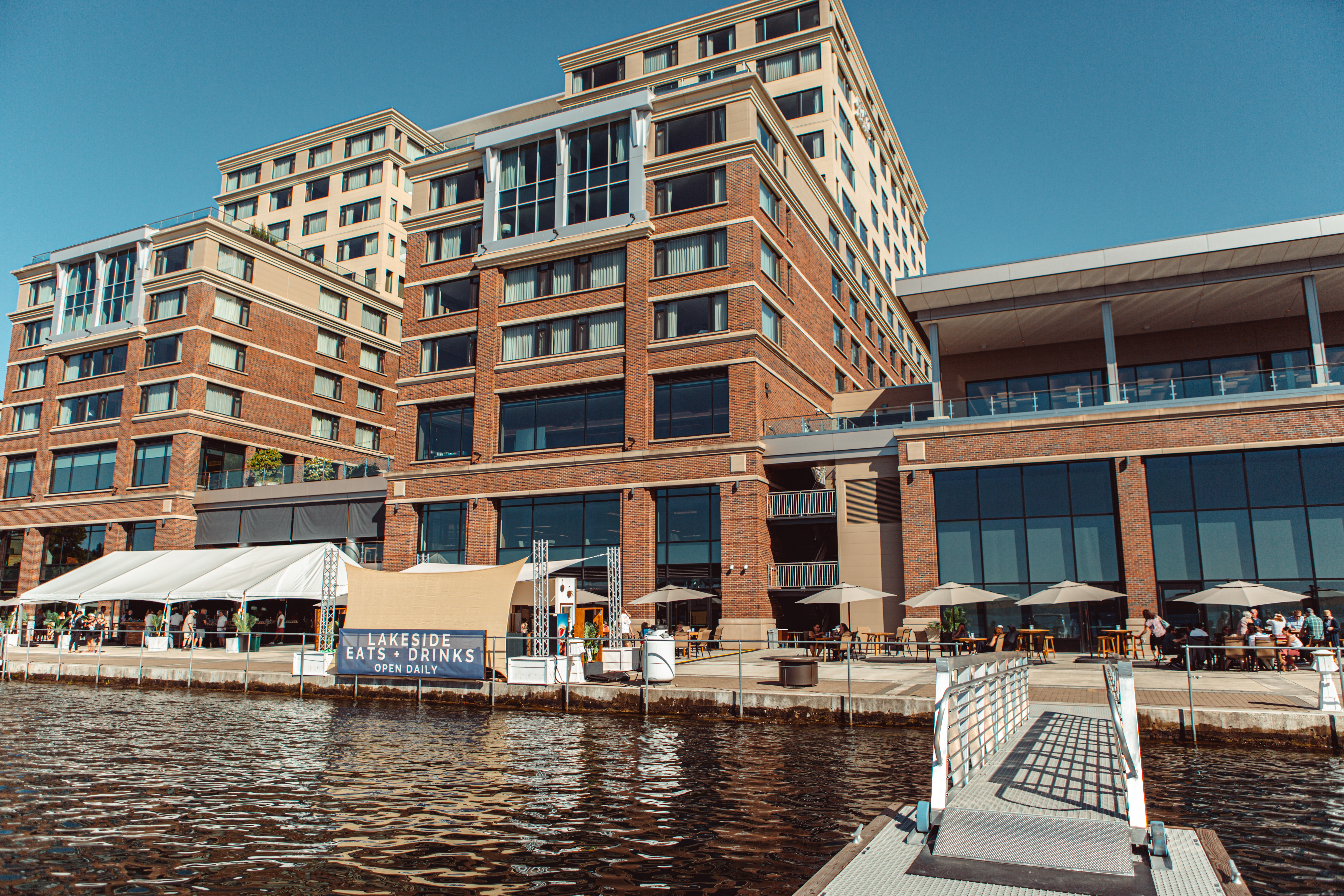 Dock & Drink | Lakefront Patio Dining in Renton, WA