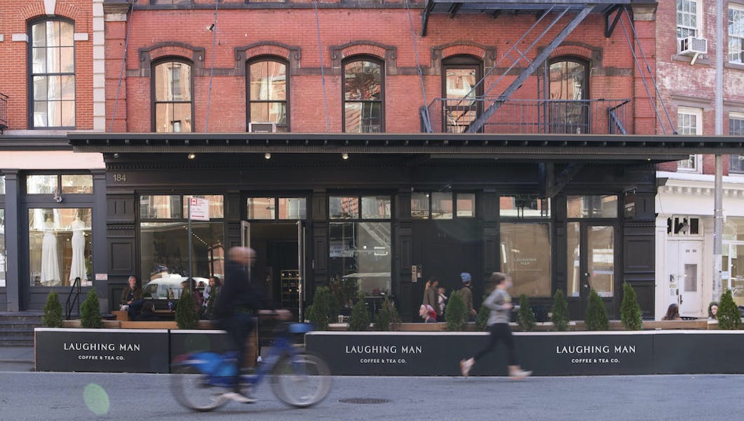 TriBeCa @ Laughing Man | Hours + Location | Slate Cafe | Café and ...