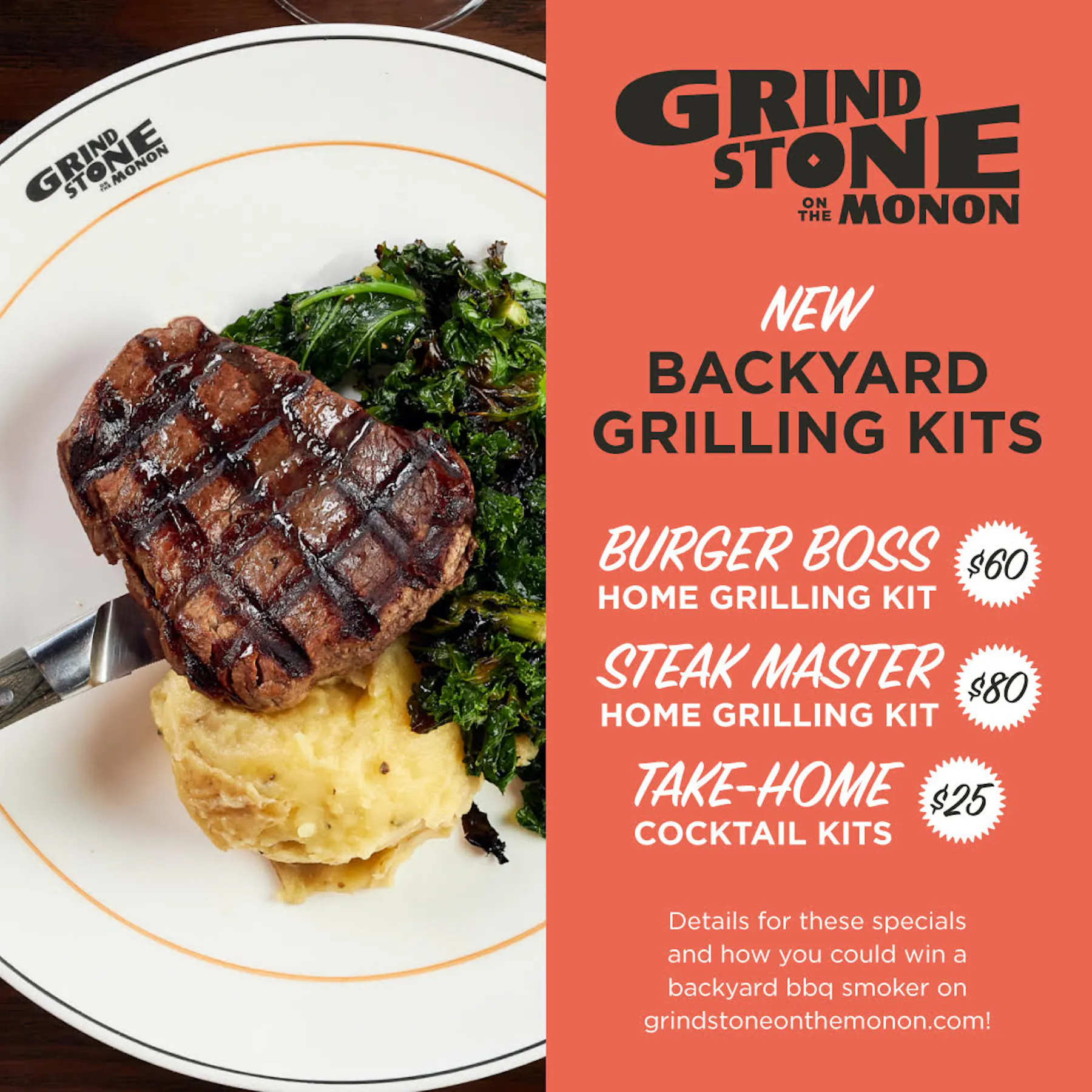 Grindstone on the Monon | American Cuisine in Westfield, IN