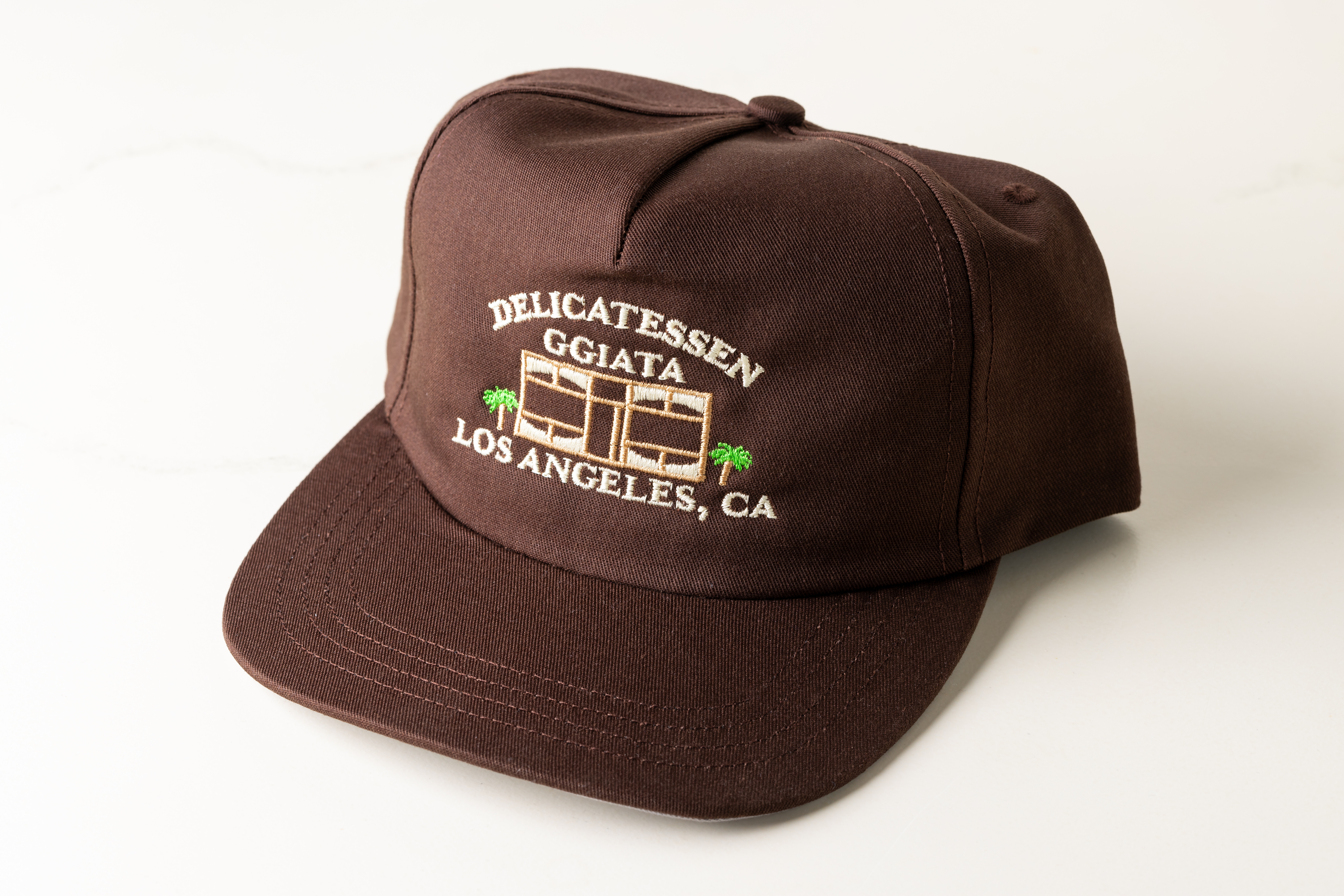Gg Brown Palm Tree Hat | Ggiata Delicatessen | Delivery & Pickup ...