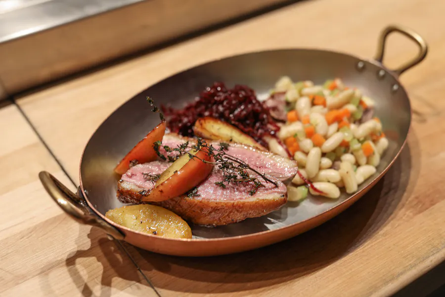 Tom Colicchio's Whole Rohan Duck Dinner | Craft New York