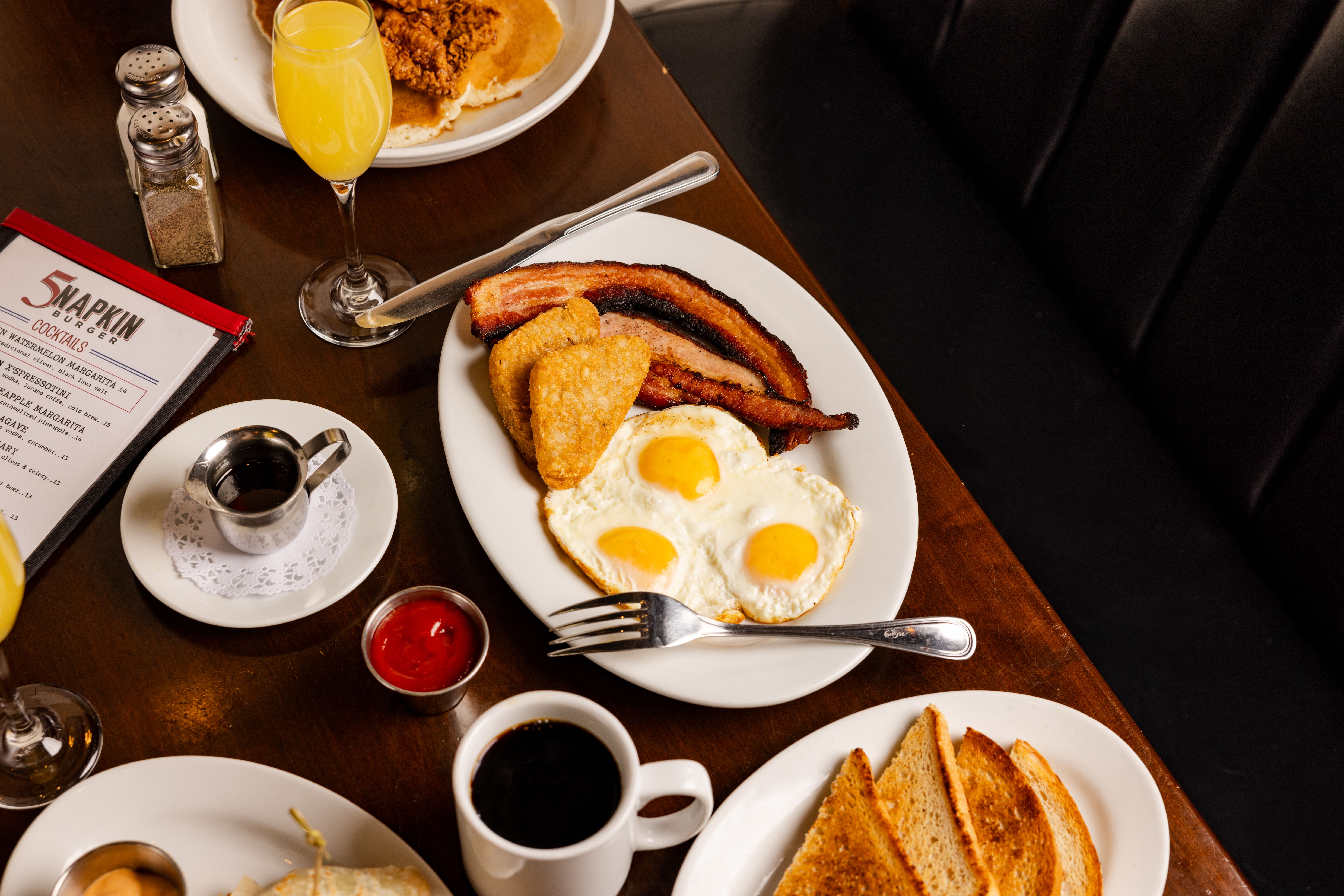 All-Day Breakfast | 5 Napkin Burger | Hamburger Restaurant in New York, NY