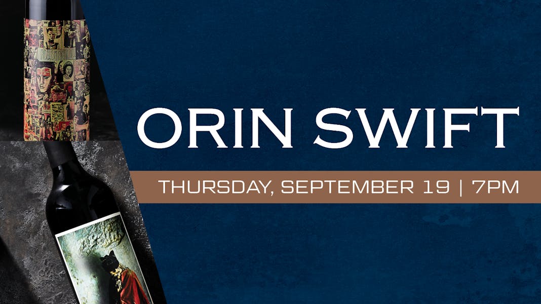 Orin Swift Wine Dinner | Chart House Prime