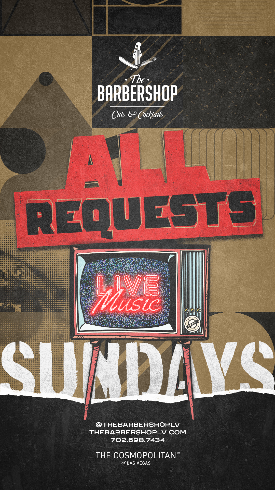 All Request Sundays | The Barbershop Cuts & Cocktails