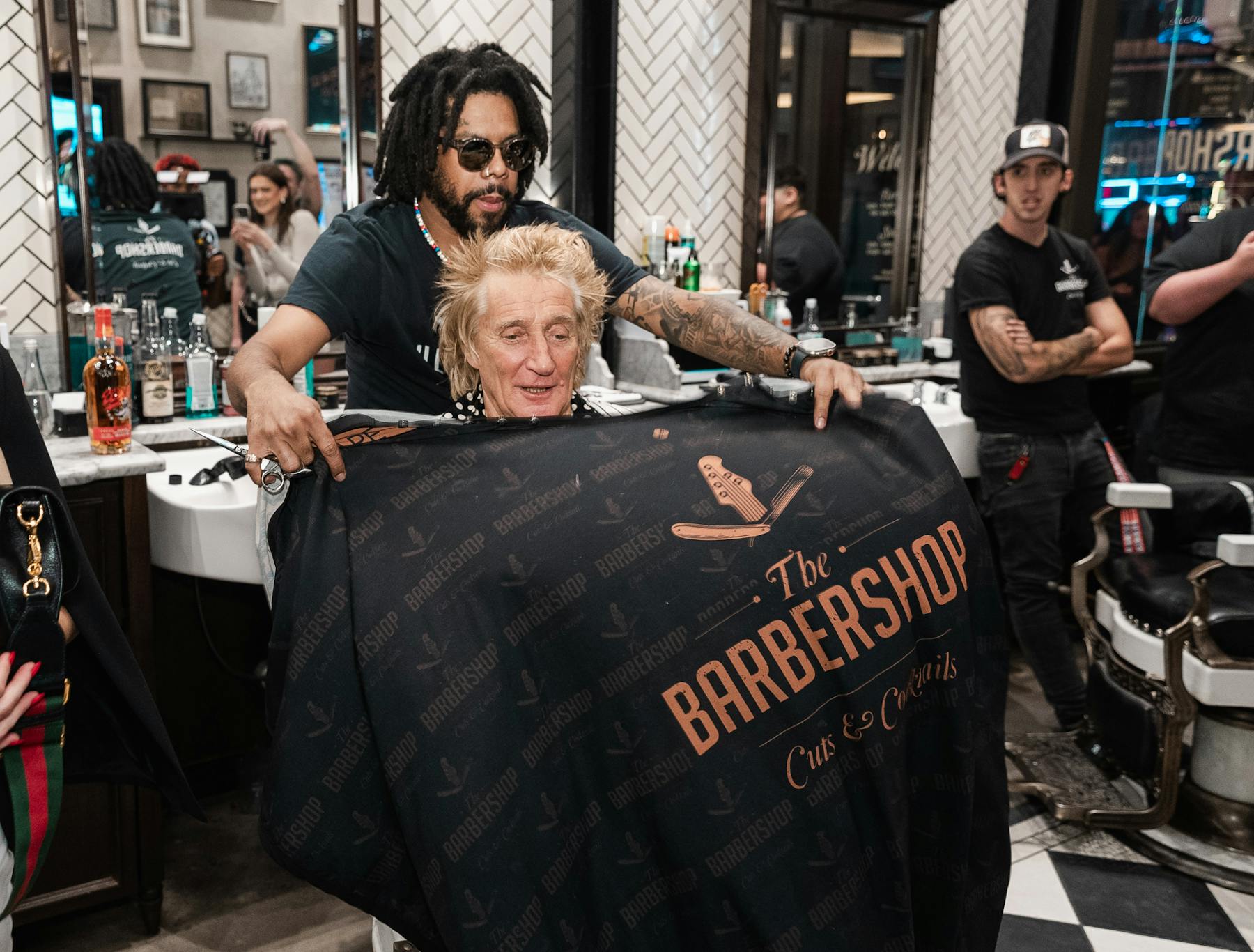 Rod Stewart x Radio XX | The Barbershop | Cuts and Cocktails Speakeasy