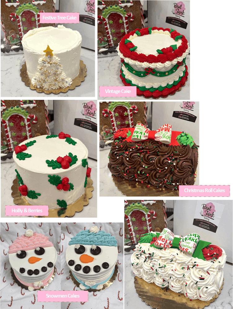 Menus | The Bent Fork Bakery