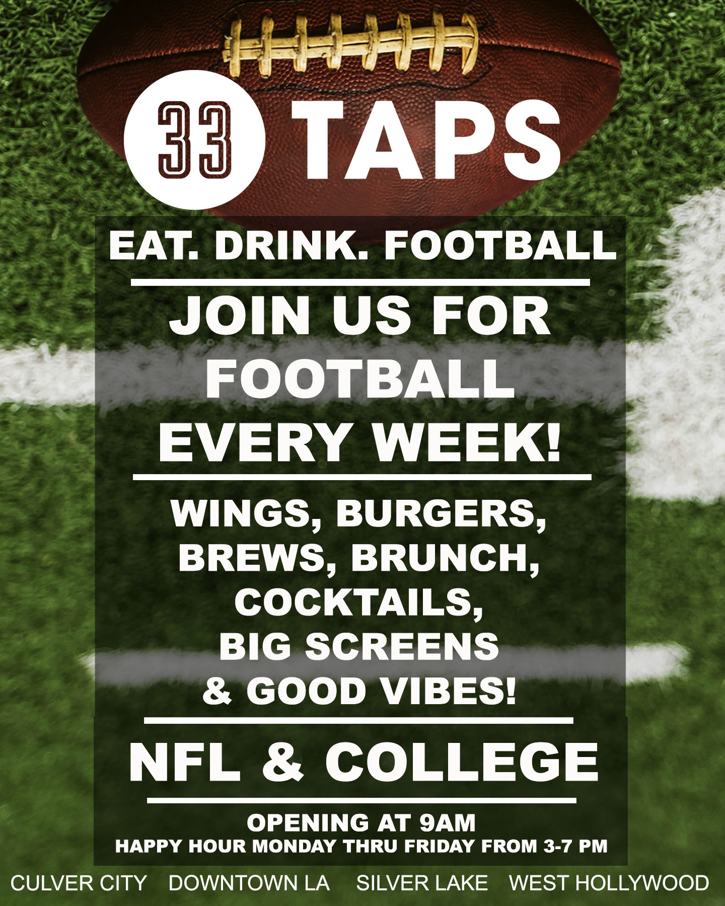 Events | 33 Taps in CA