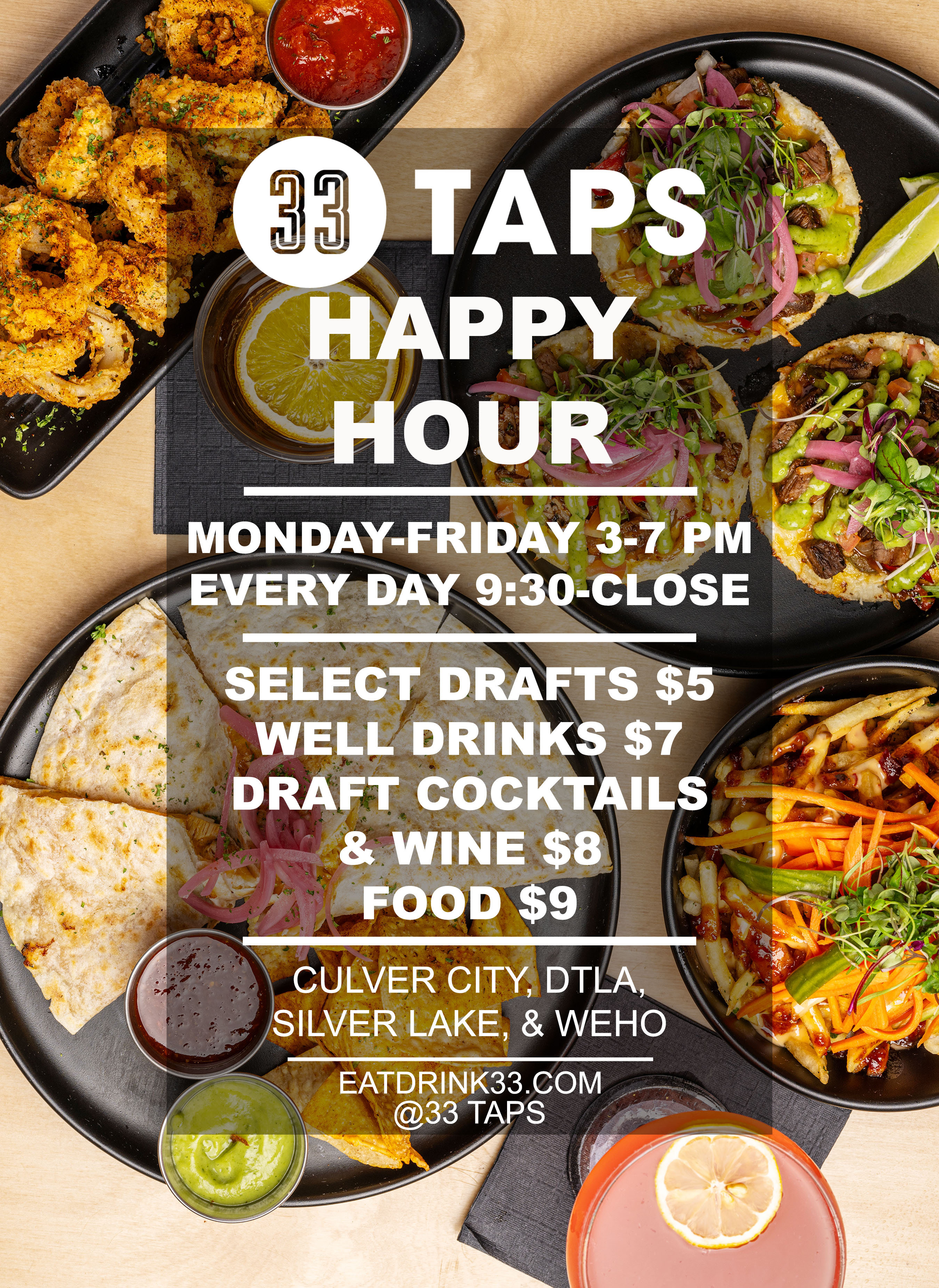 Events | 33 Taps in CA