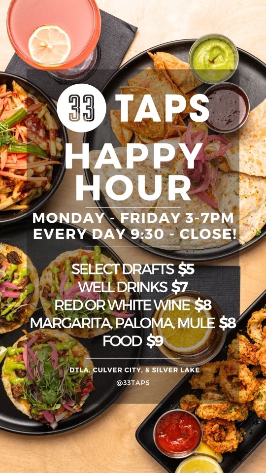 Events | 33 Taps in CA