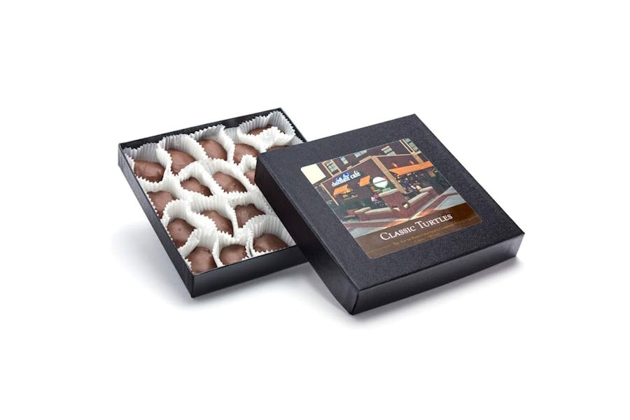 Classic Turtle Box 7 oz | South Bend Chocolate Company | Candy Store in ...
