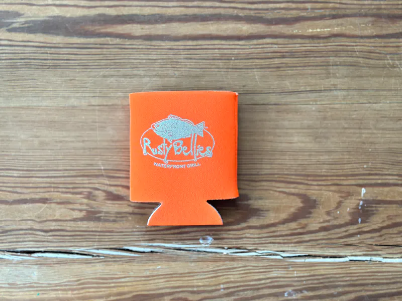 RB Koozies | Rusty Bellies Waterfront Grill | Seafood Restaurant in ...