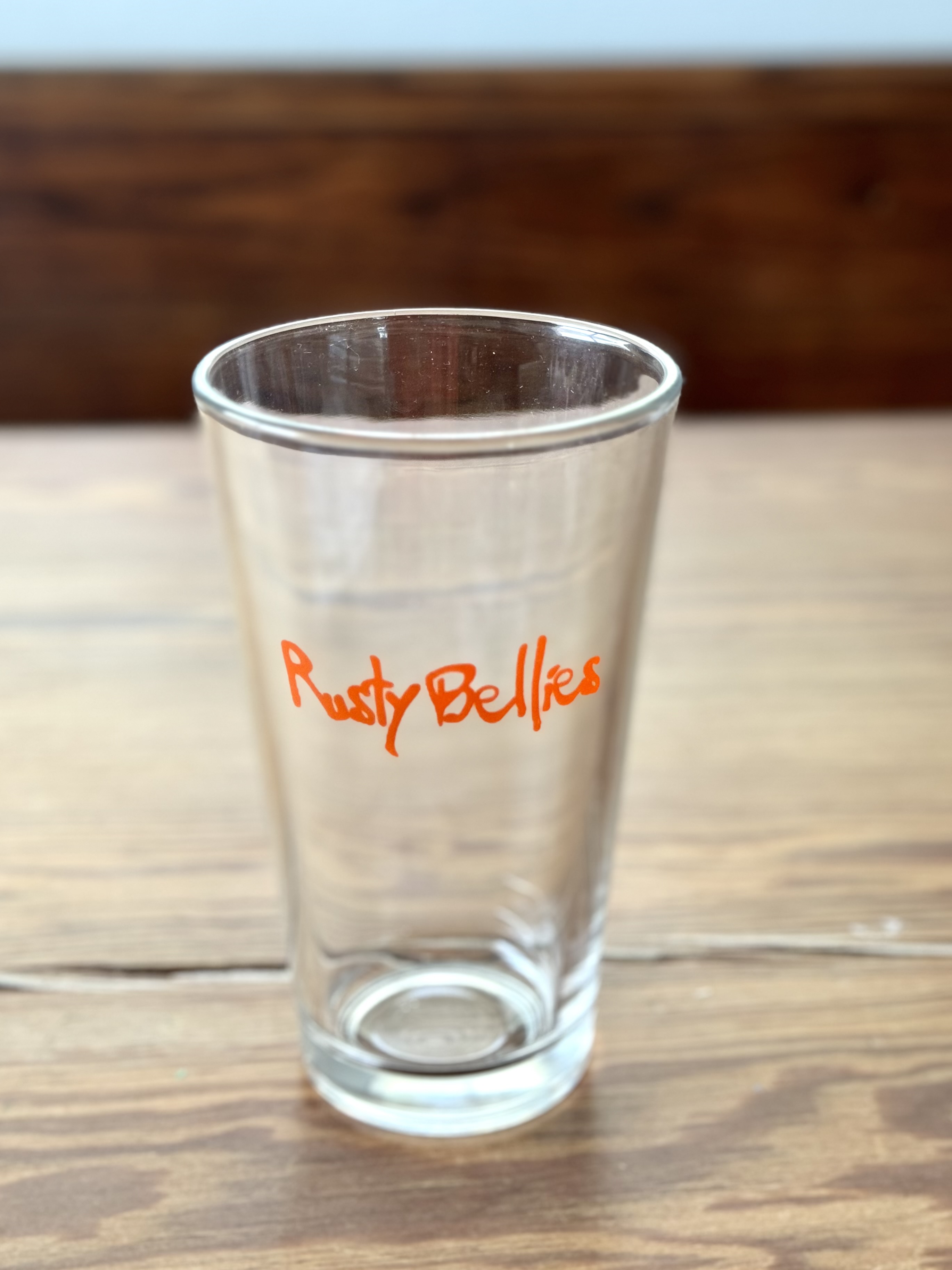 RB Pint Glass | Rusty Bellies Waterfront Grill | Seafood Restaurant in ...