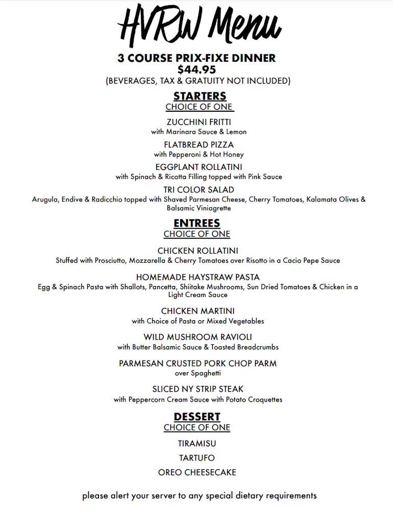 Menus | Posto 22
