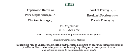 Menus | Society Cafe in New York, NY