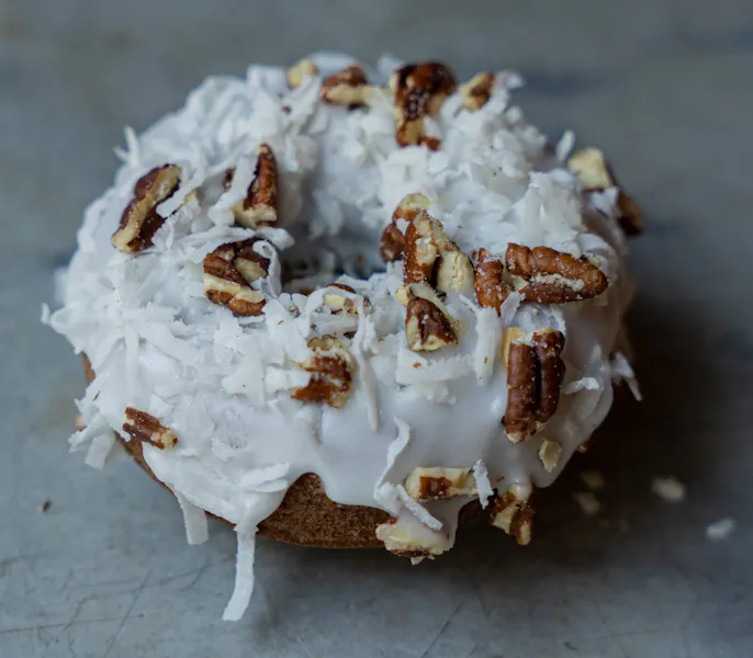 German Chocolate Cake OH Mochi | Dahlia Bakery | Artisan Breads ...