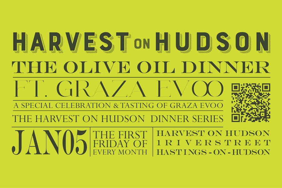 Dinner Series: The Olive Oil Dinner | Harvest on Hudson | Italian ...