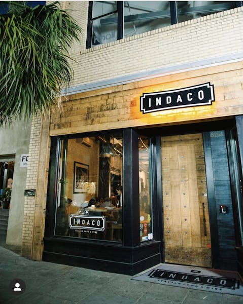 Charleston | Hours + Location | Indaco | Rustic Italian Restaurants in ...
