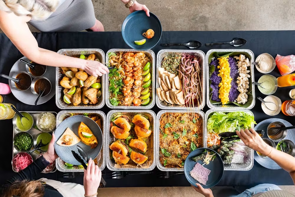 Catering Menu | Traveler's Cart | Modern Global Street Food - Montrose ...