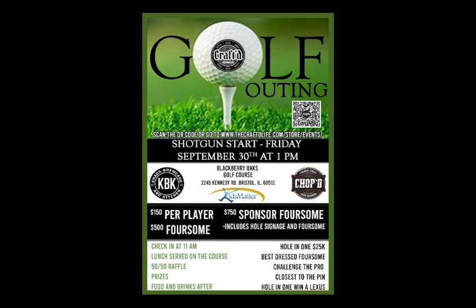 Grip It & Rip It Golf Scramble at Blackberry Oaks | Craft'd