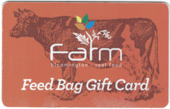 Gift Cards $25 | FARMbloomington | Restaurant in Bloomington, Indiana