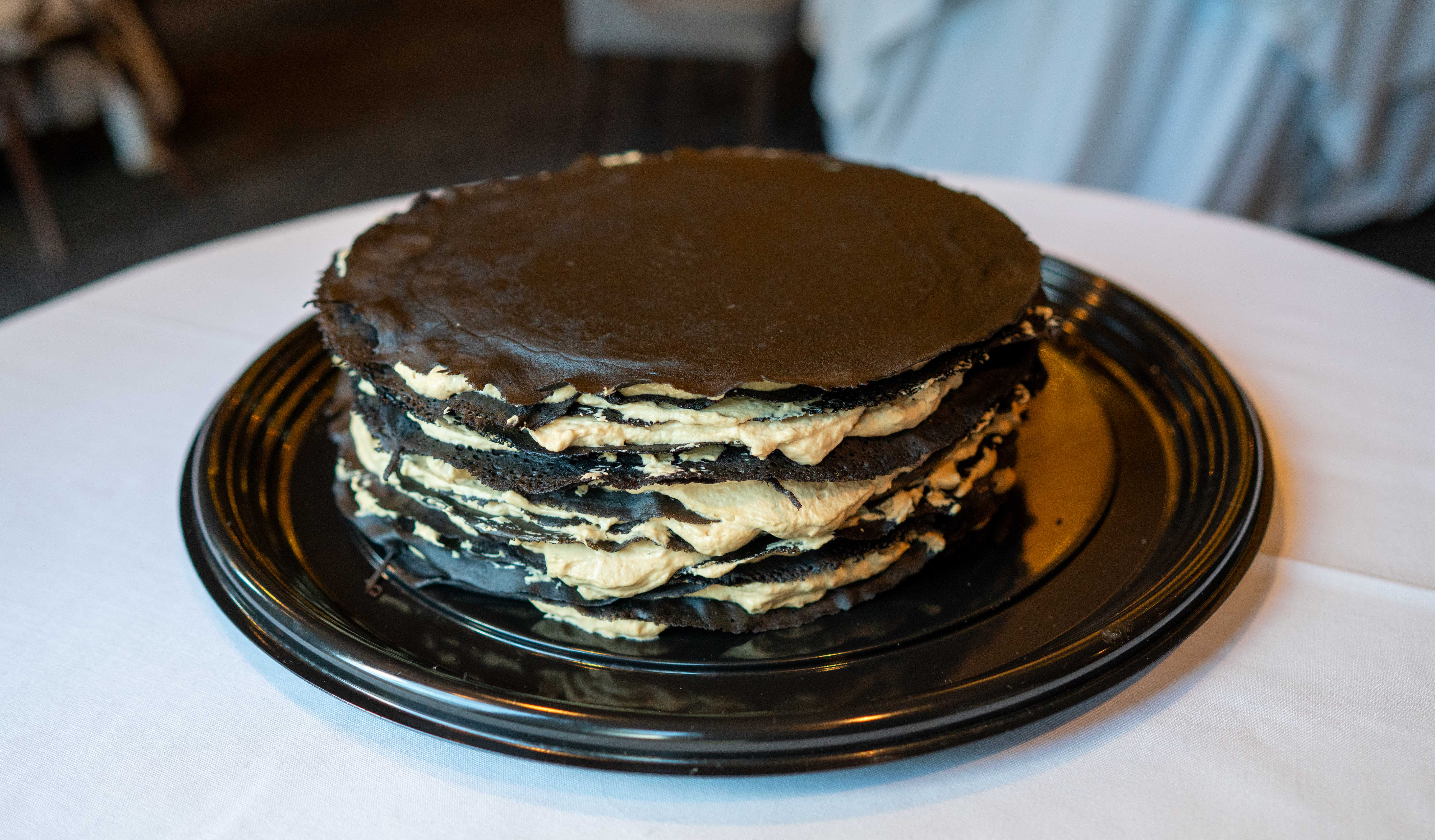 Millefoglie (16 Layer Crepe Cake) | Café Cortina | Italian Restaurant ...