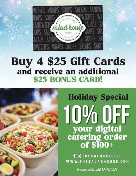 Salad House December Promotions