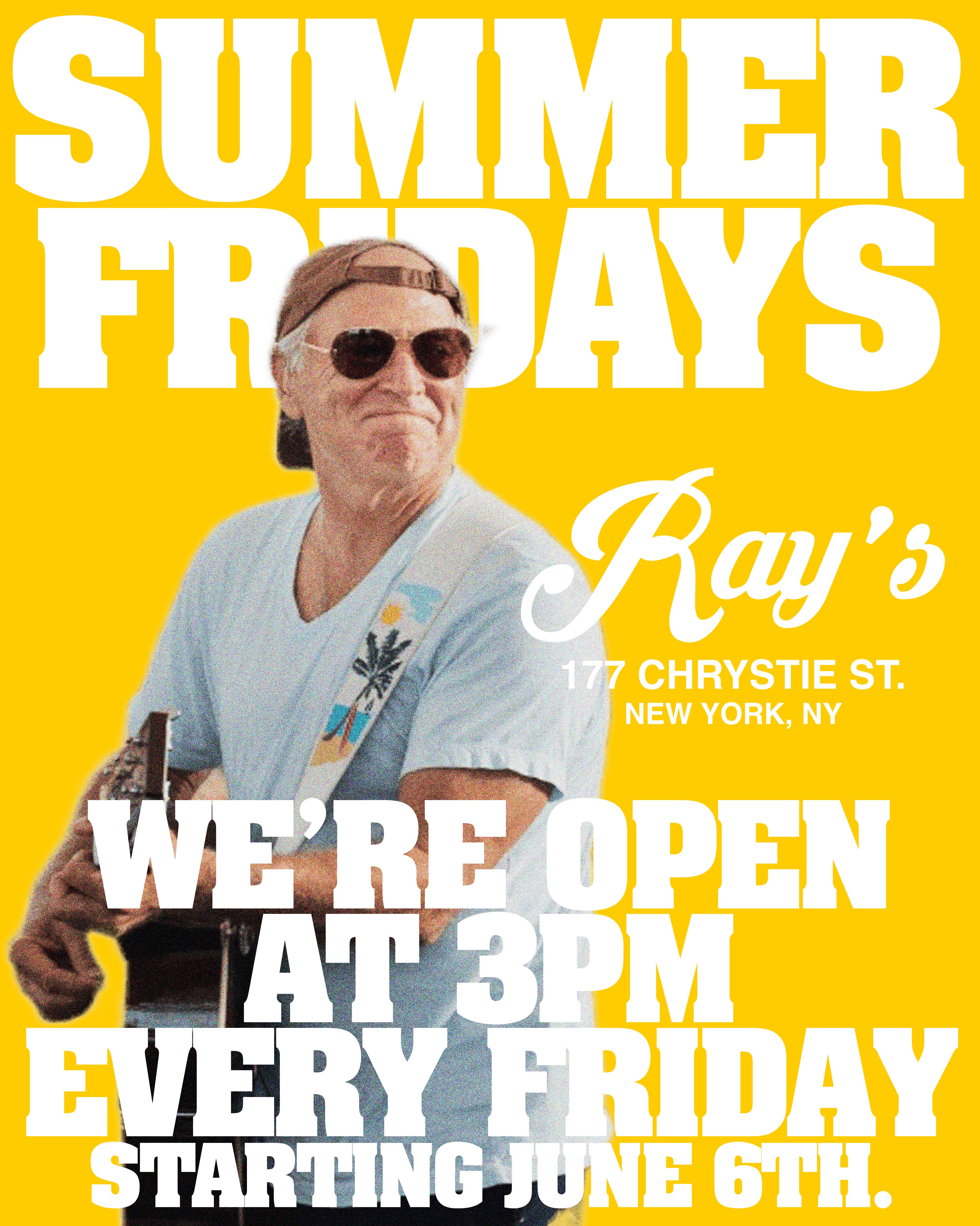 What’s On at Ray’s | Best Manhattan Events, Pop-Ups & Happenings