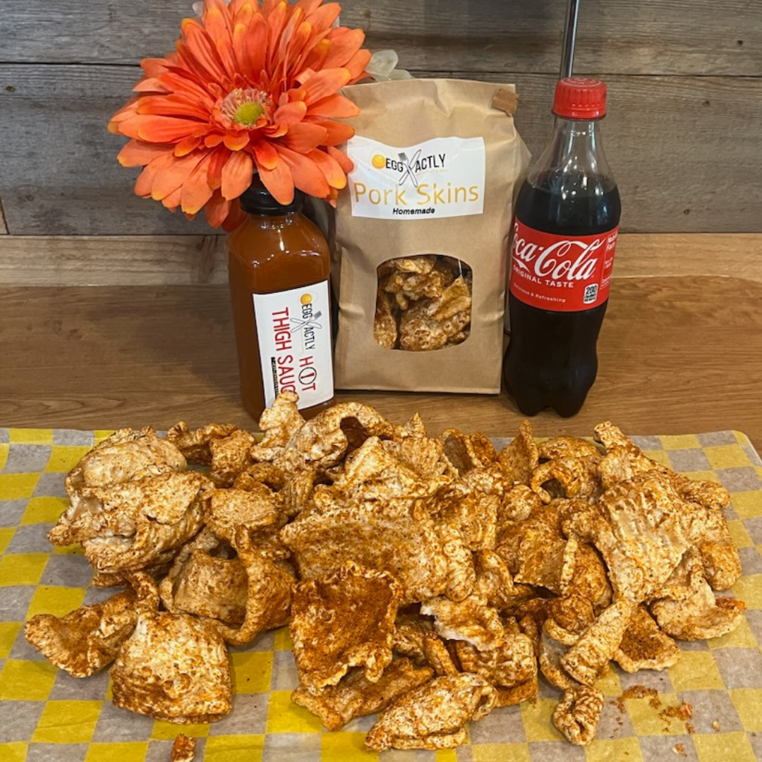 Pork Rinds 6.5oz | Eggxactly Breakfast Deli | Breakfast Restaurant in ...