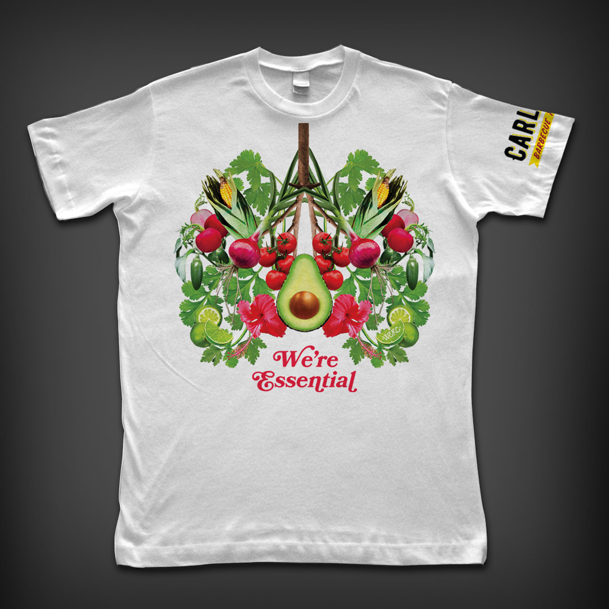 Were Essential // WHITE limited edition T-shirt collaboration by Jari ...