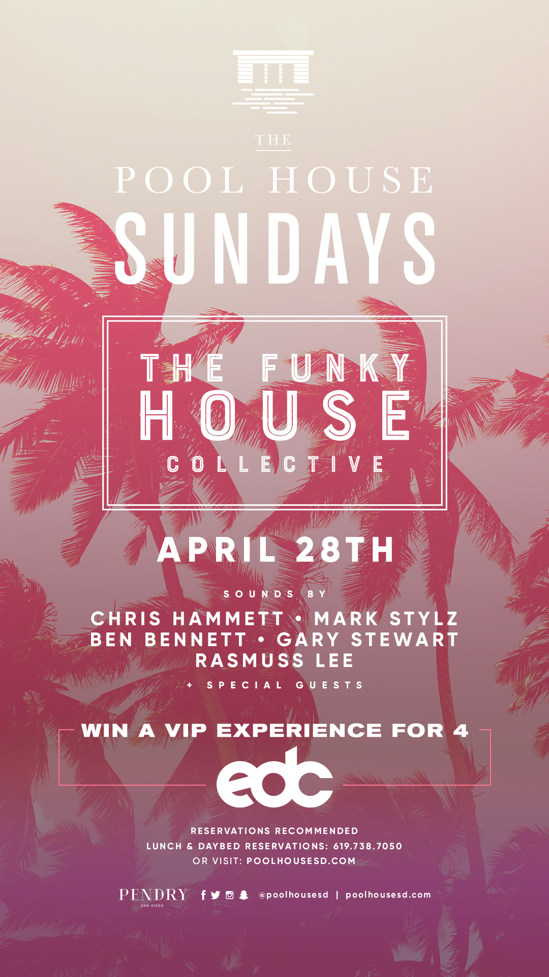 The Funky House (April 28th) | Pool House | Rooftop Lounge in San Diego, CA